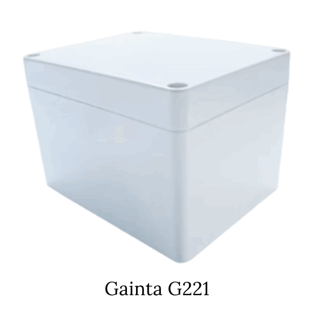 Box with hole for Ascon controler 115x90x80, hole: 29x71mm - Comadan